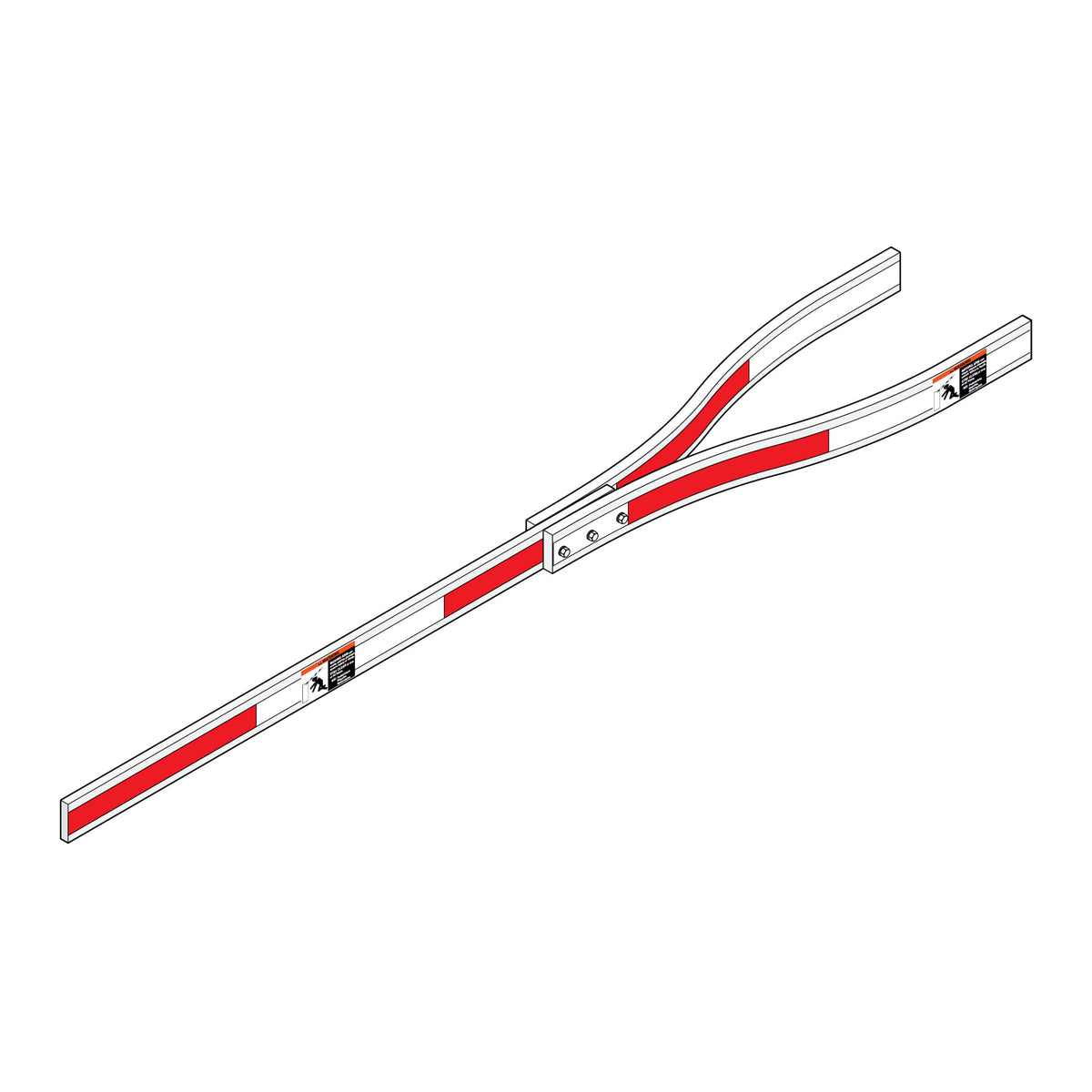 DoorKing 1602-340 Wood Wishbone Arm – 20 Ft | Elitegates.net – Elite Gates