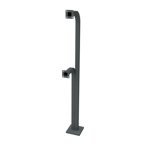 Security Brands 18-003 Dual Height Gooseneck Pedestal | Elitegates.net ...