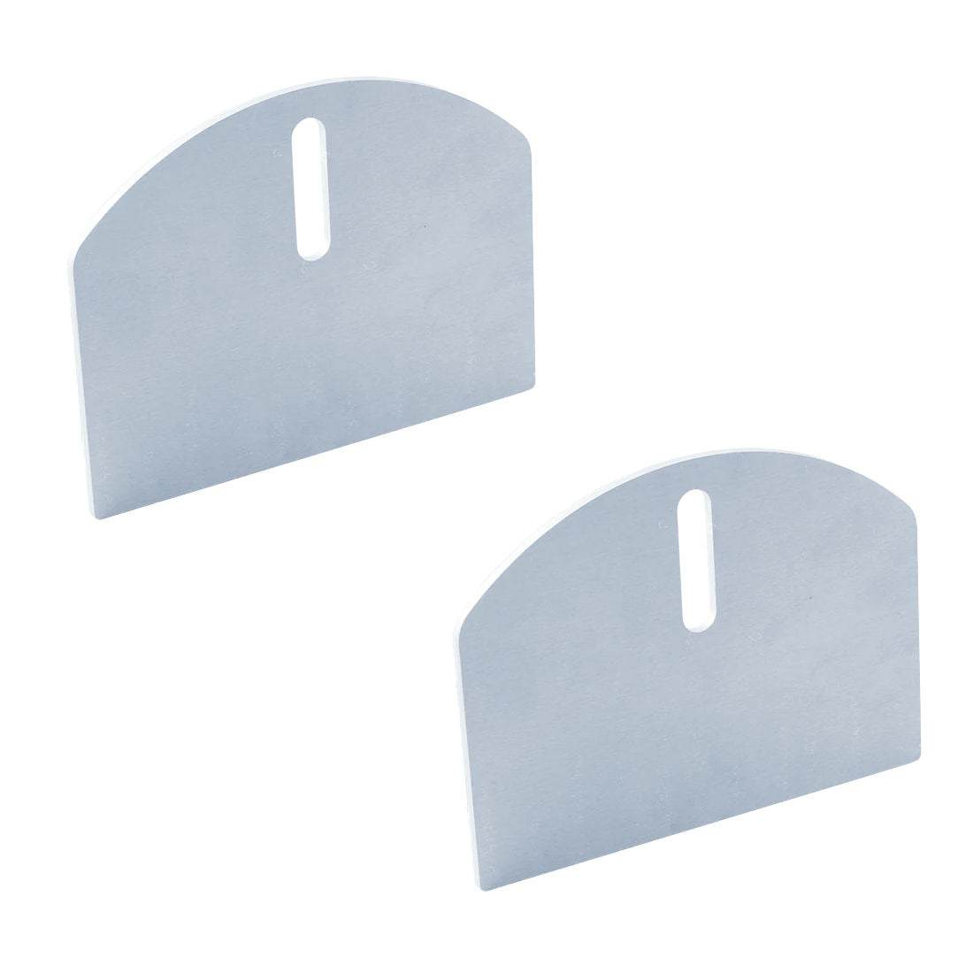 D&D CI2160A Carriage Plates 6" Aluminum (Pair) – Elite Gates