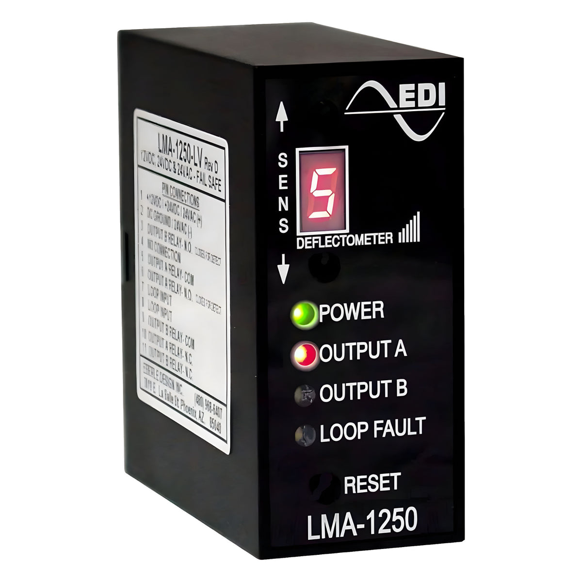 EDI LMA-1250 Loop Detector Dual Relay Output | Elitegates.net – Elite Gates