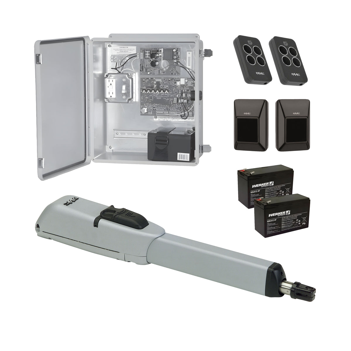 FAAC 415 Single Swing Gate Operator Kit (24V) | Elitegates.net – Elite ...