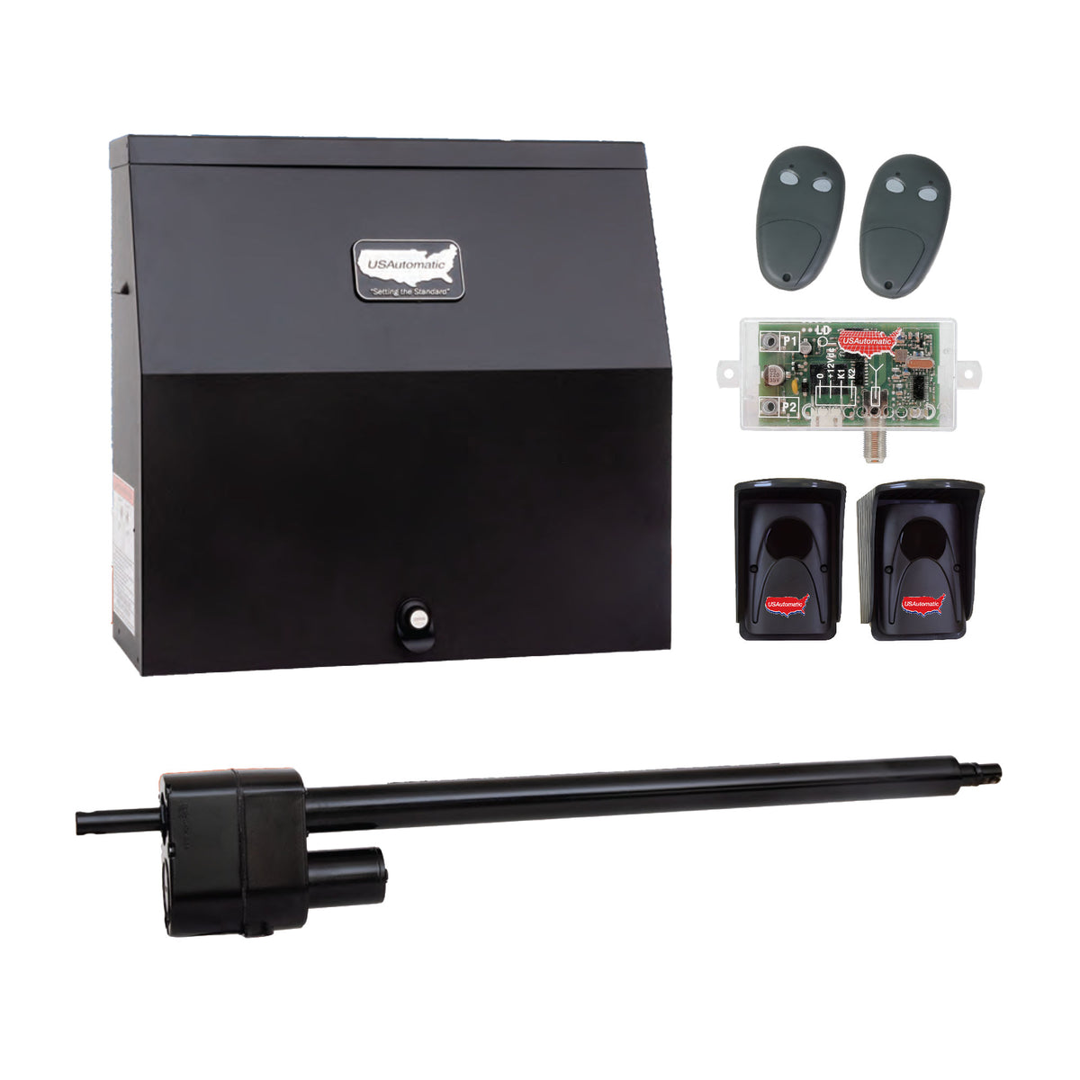 US Automatic Patriot 1 Swing Gate Opener (110 VAC) | EliteGates.net ...