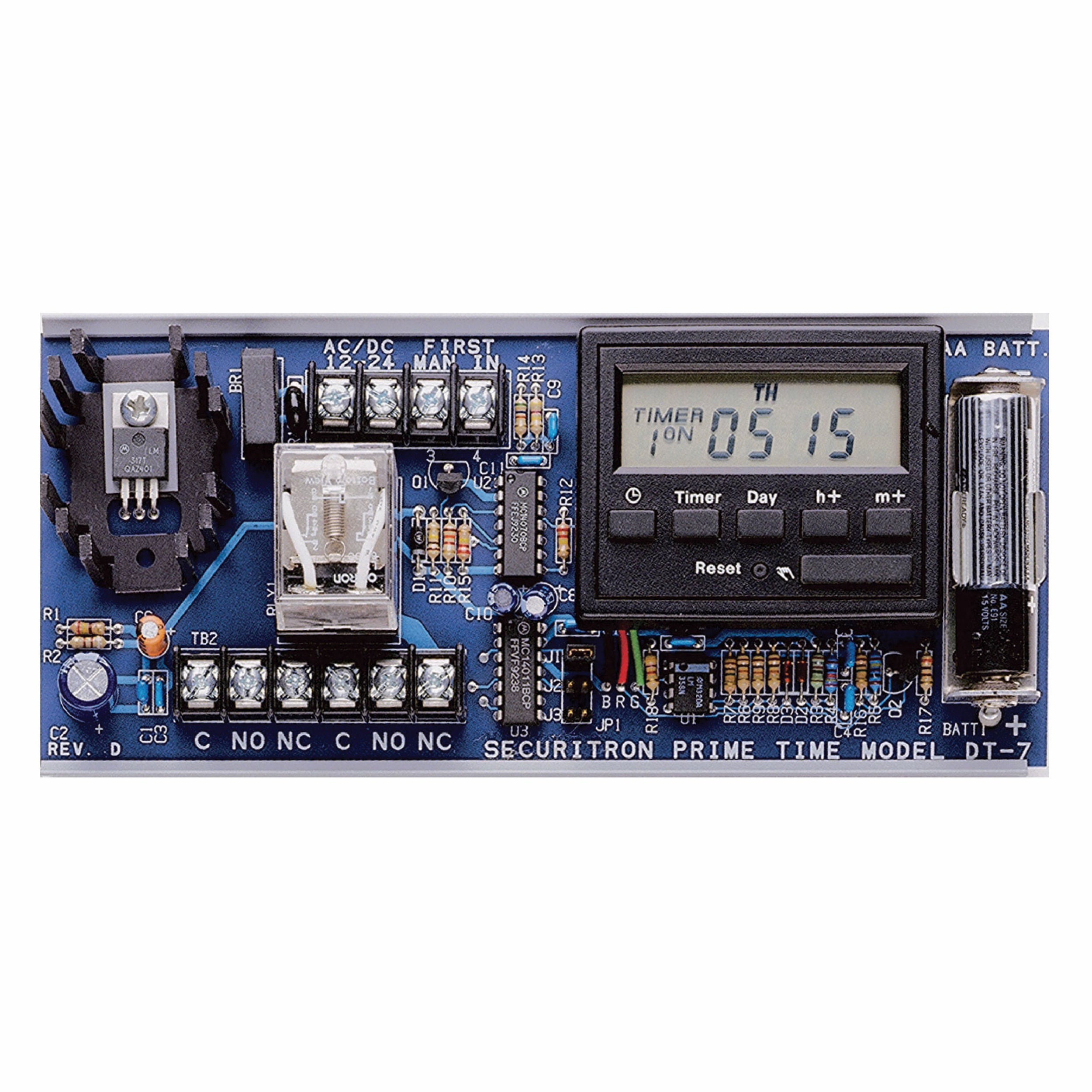 Securitron DT-7 Digital 7-Day Timer – Elite Gates