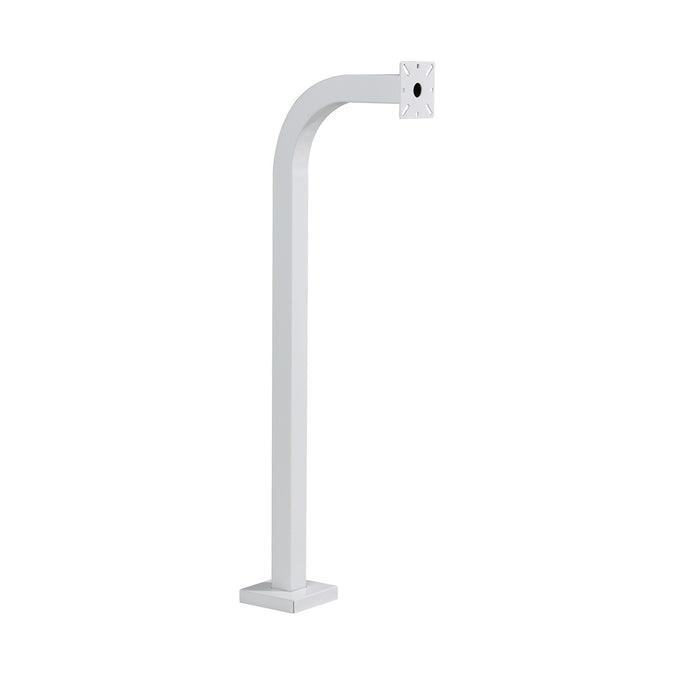 Pedestal PRO 42-9C-WHI White Gooseneck Pedestal 42" | Elitegates.net ...