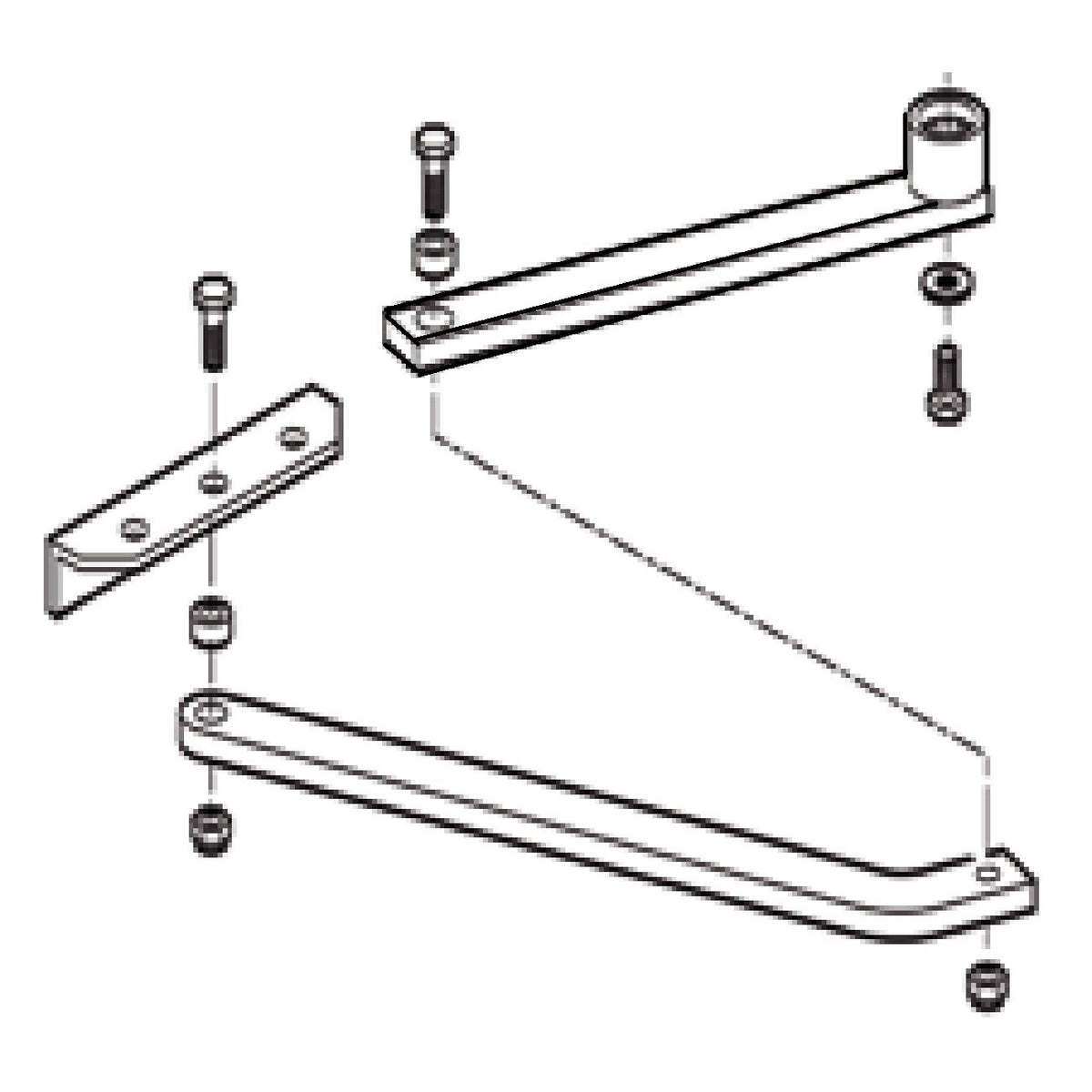 Conjunto de brazo Viking VAX9AA para X9 – Elite Gates